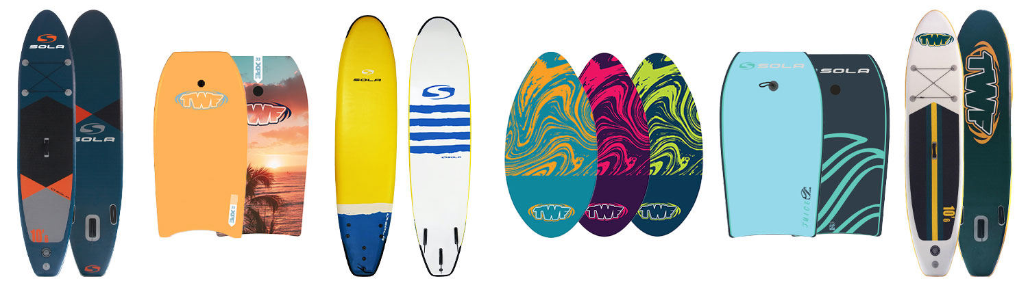 Bodyboards, SUP Boards, Skimboards and Softboards - TWF - The Wetsuit ...
